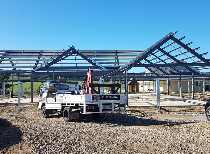 LG Welding: Steel Workers | Steel Fabrication Melbourne